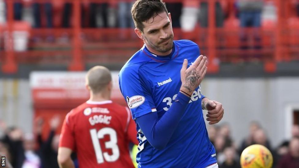 Kyle Lafferty: Northern Ireland striker leaves Rangers - BBC Sport