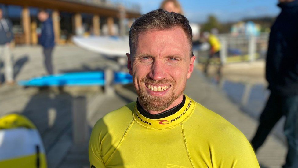 Para surfers prepare for world championships at The Wave, Bristol - BBC ...