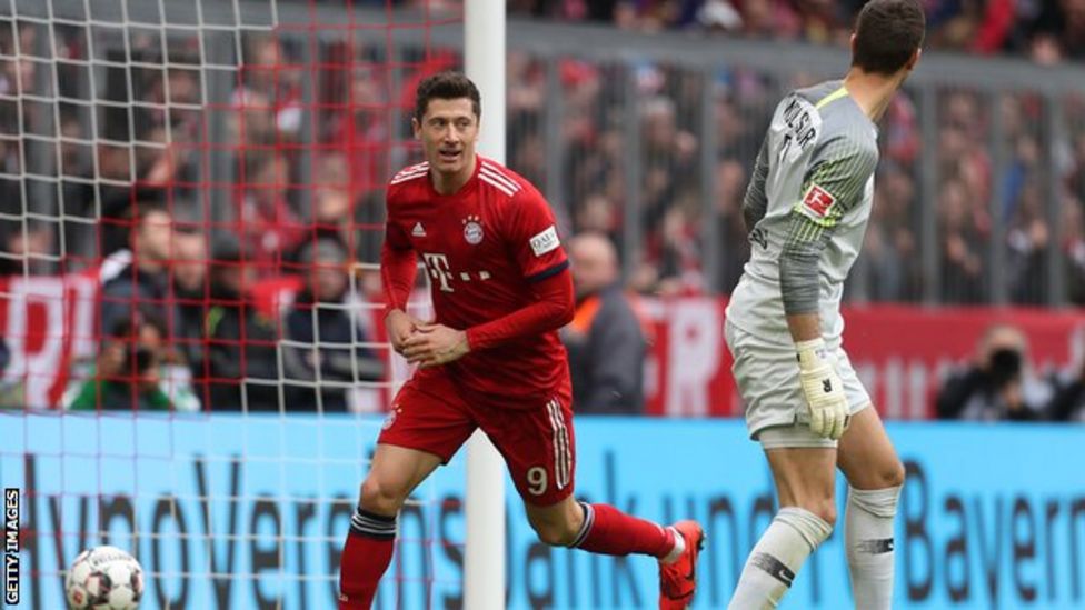 Bayern Munich 6-0 Wolfsburg: Champions top for first time since ...