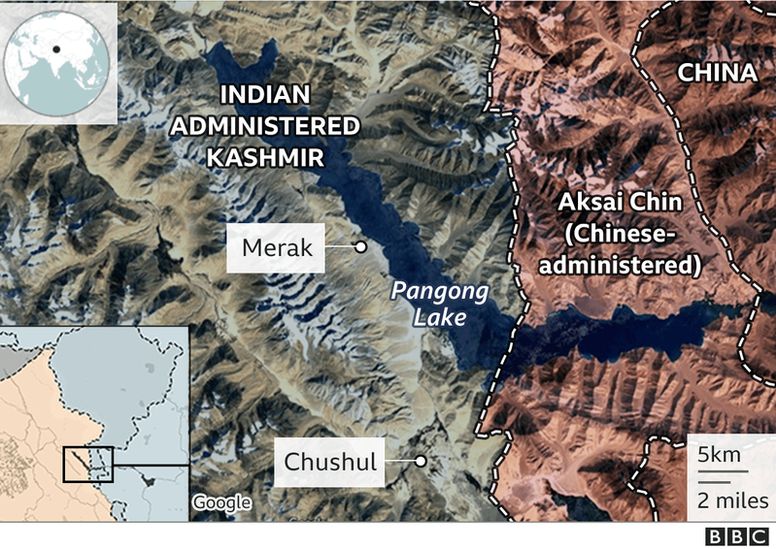 China-India clashes: No change a year after Ladakh stand-off - BBC News