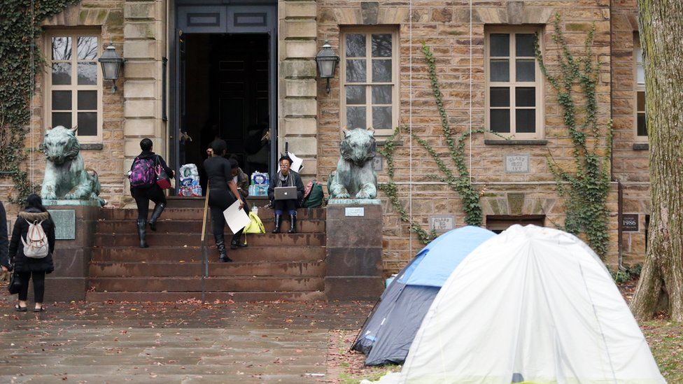 Princeton considers dropping Woodrow Wilson name after protests - BBC News