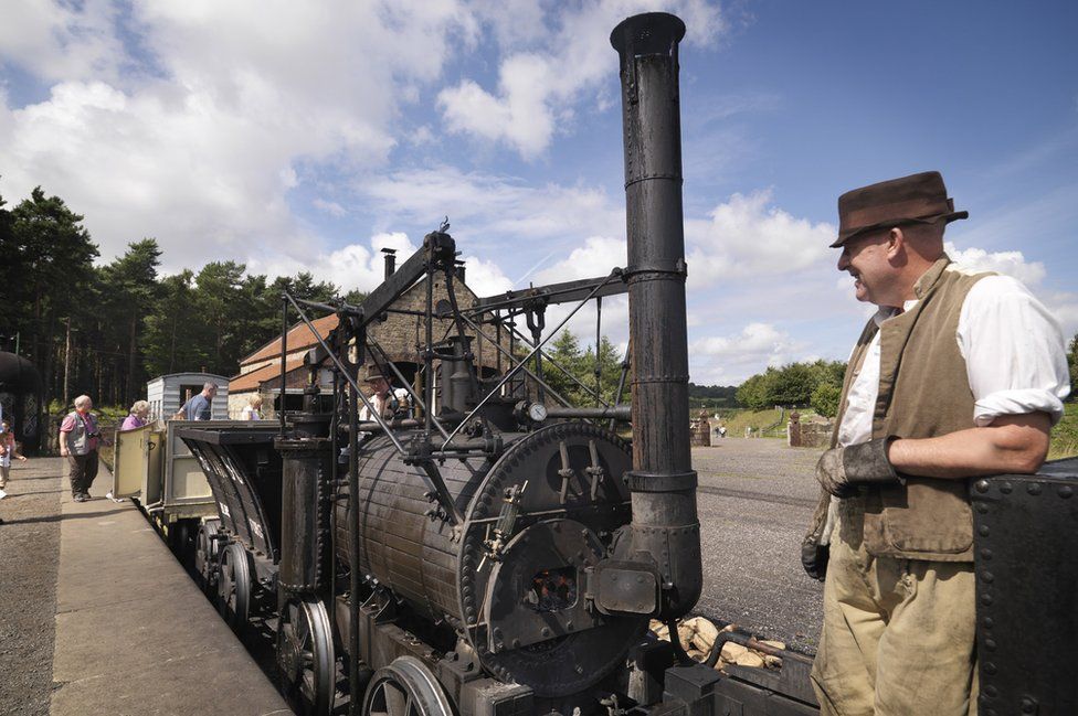 Beamish's Great North Steam Fair is a blast from the past - BBC News