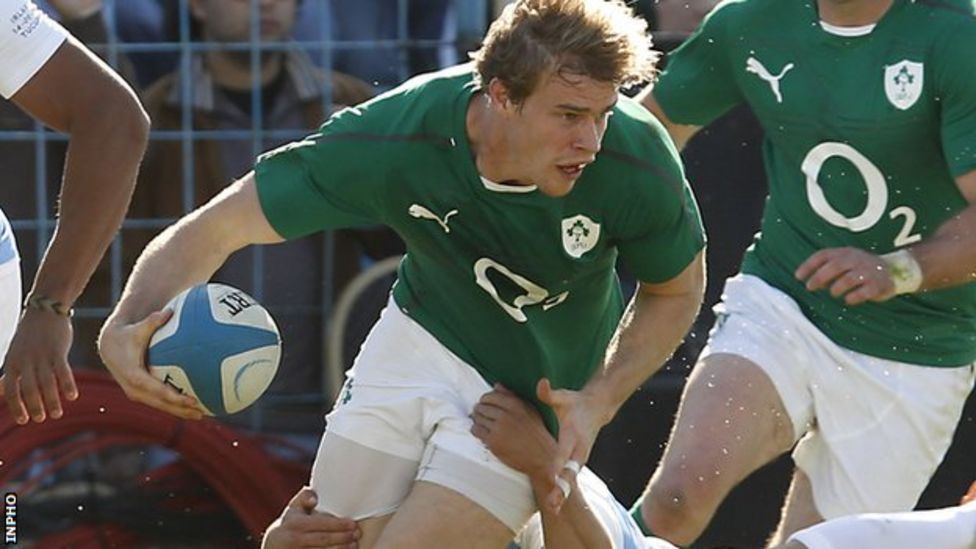 Andrew Trimble named in Ireland World Cup training squad - BBC Sport