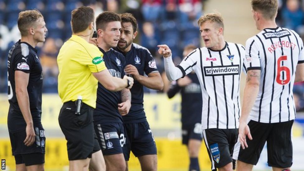 Falkirk: Kevin O'Hara banned for abusing Dean Shiels about having one ...