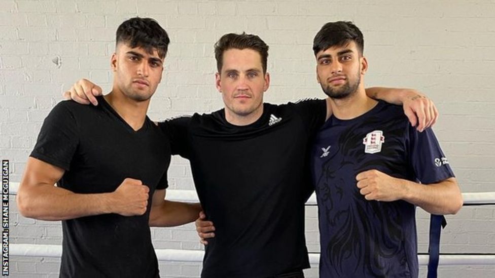 Boxing brothers Adam and Hassan Azim plot their journey to winning a world title - BBC Sport