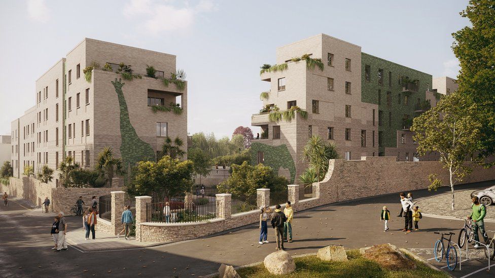 Bristol Zoo: 196 homes to be built on former site in Clifton - BBC News
