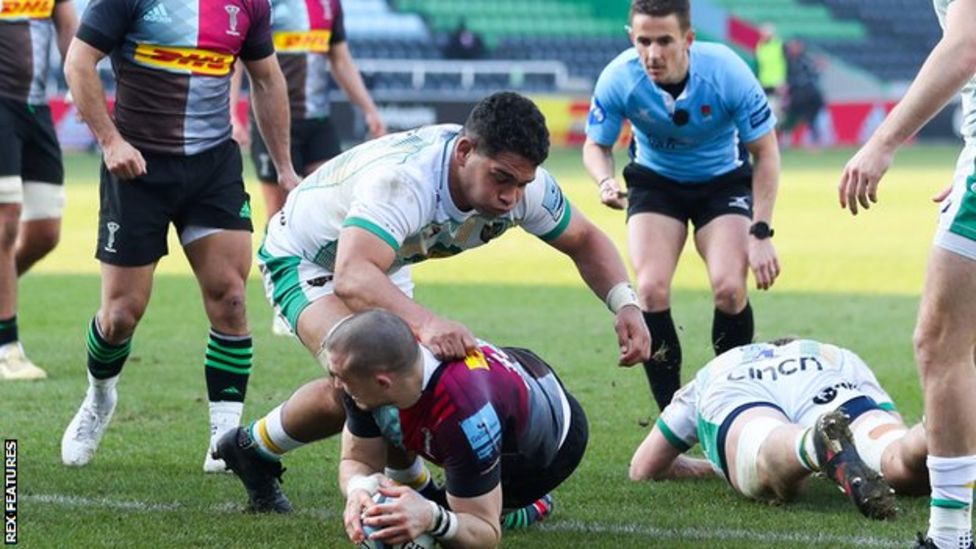 Premiership: Harlequins 30-19 Northampton Saints - Quins go third after ...
