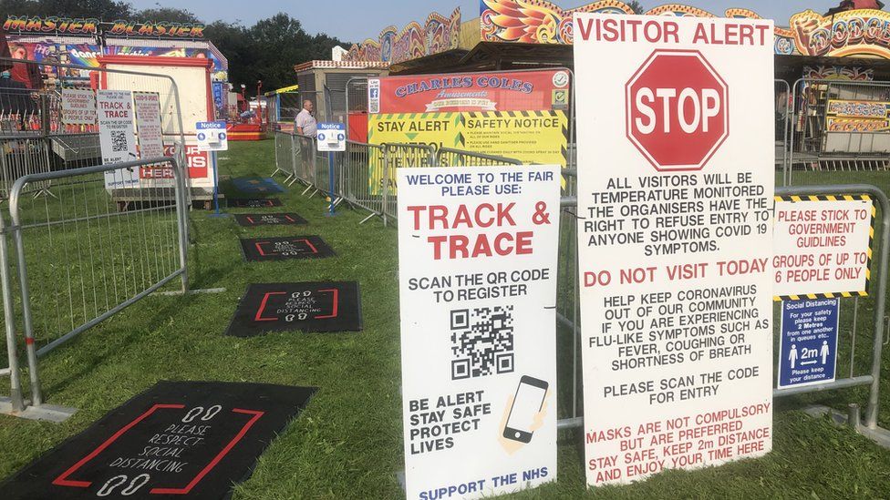 Covid: Funfair restrictions 'worse than war days' - BBC News