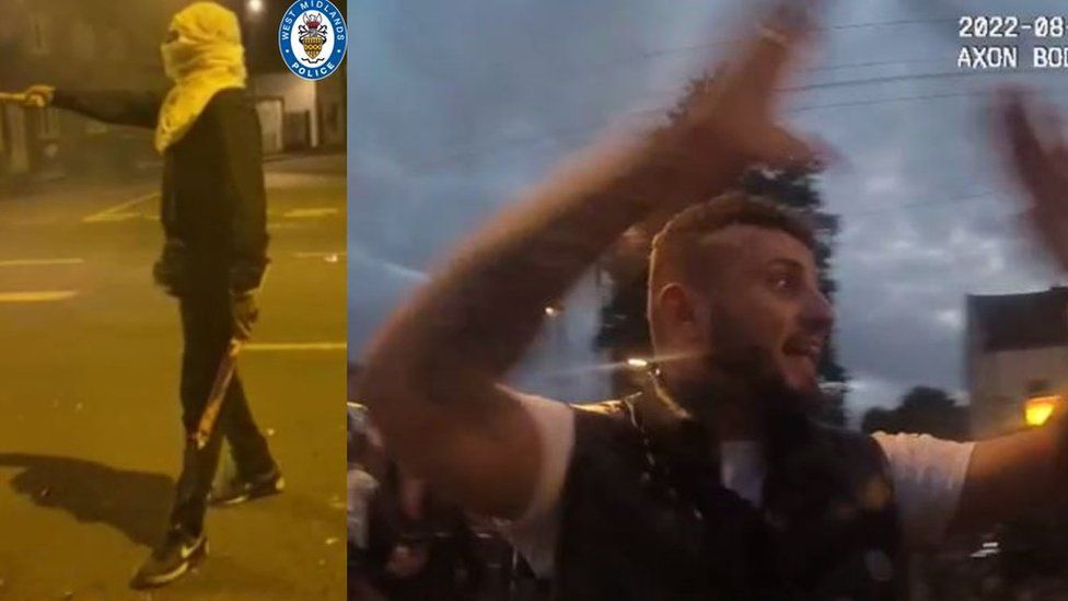 Images released in Coventry firework disorder probe - BBC News