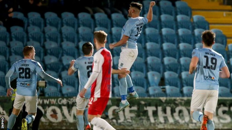 Joe McCready: Ballymena United striker wins February goal of the month ...