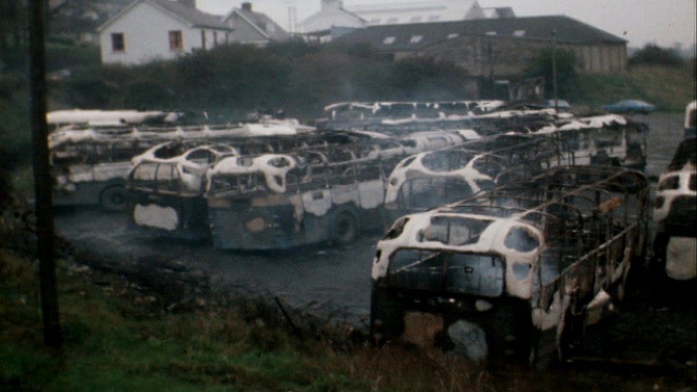 Bussing through Northern Ireland's Troubles - BBC News