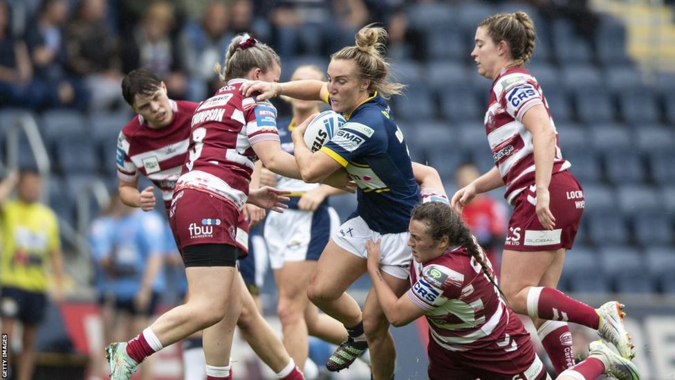 Bethan Dainton: Wales and Leeds forward makes rugby league history in ...