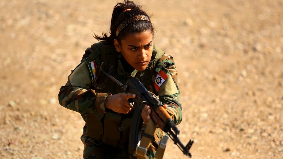 Female front line 360 - BBC News