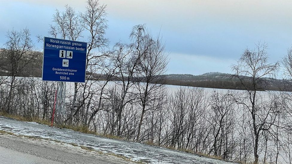 A journey to the site of the Nord Stream explosions - BBC News