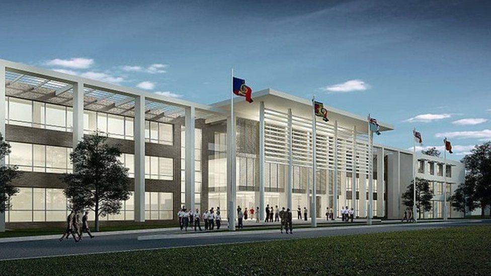 Roman remains uncovered at Worthy Down defence college site - BBC News