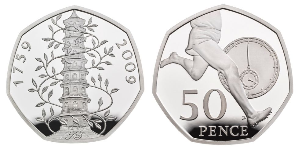 Royal Mint marks 50 years of the 50p - BBC News