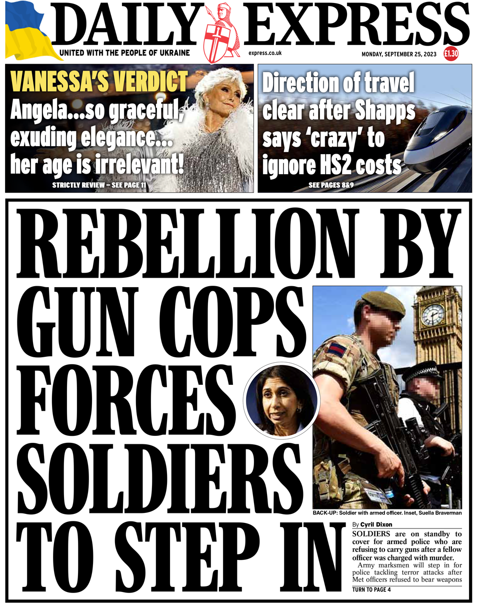 'Army on standby' after armed officers down guns - BBC News
