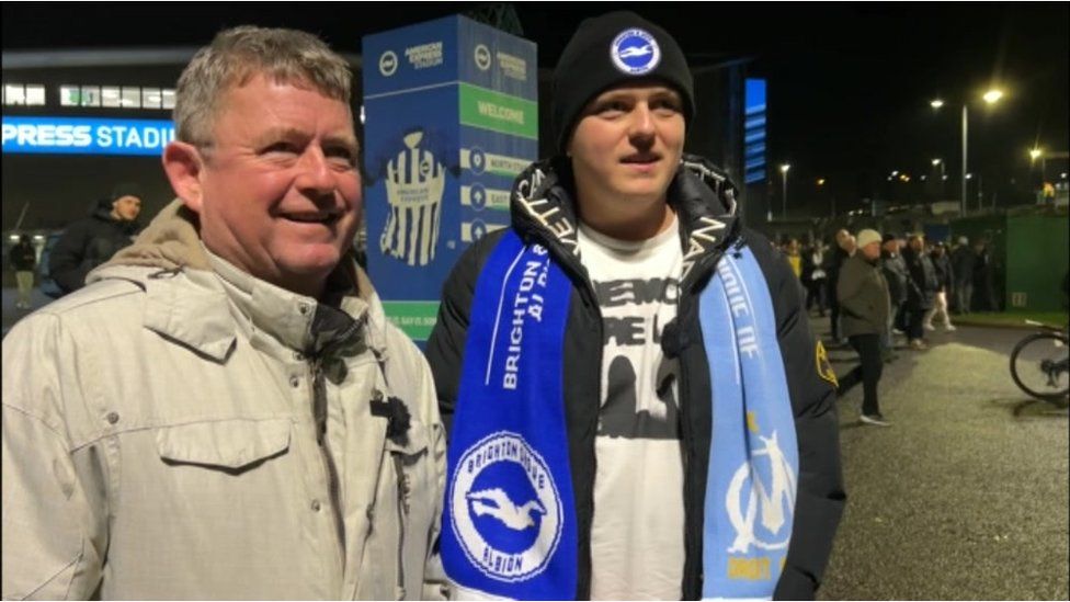 Brighton & Hove Albion: Fans react as Seagulls top Europa League group ...