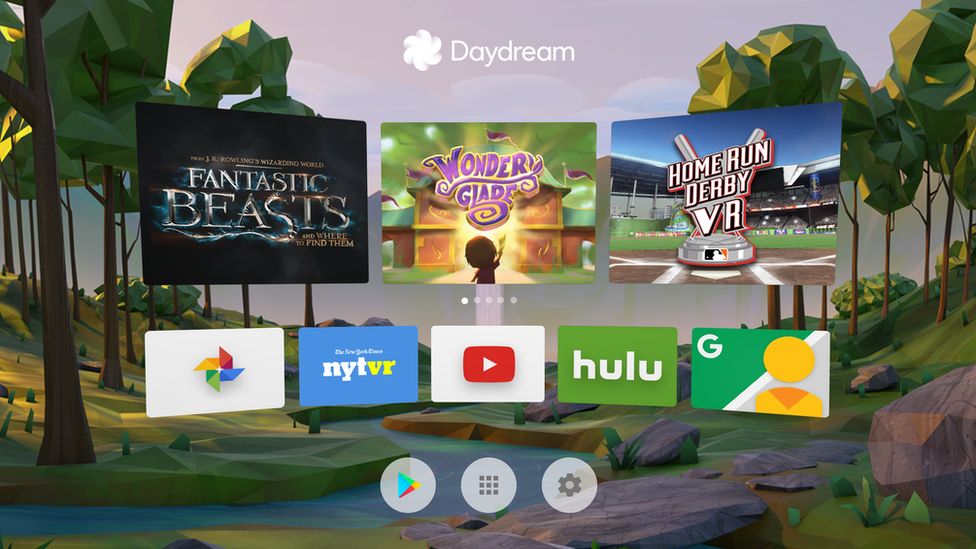 Daydream: Google's hot take on affordable VR - BBC News