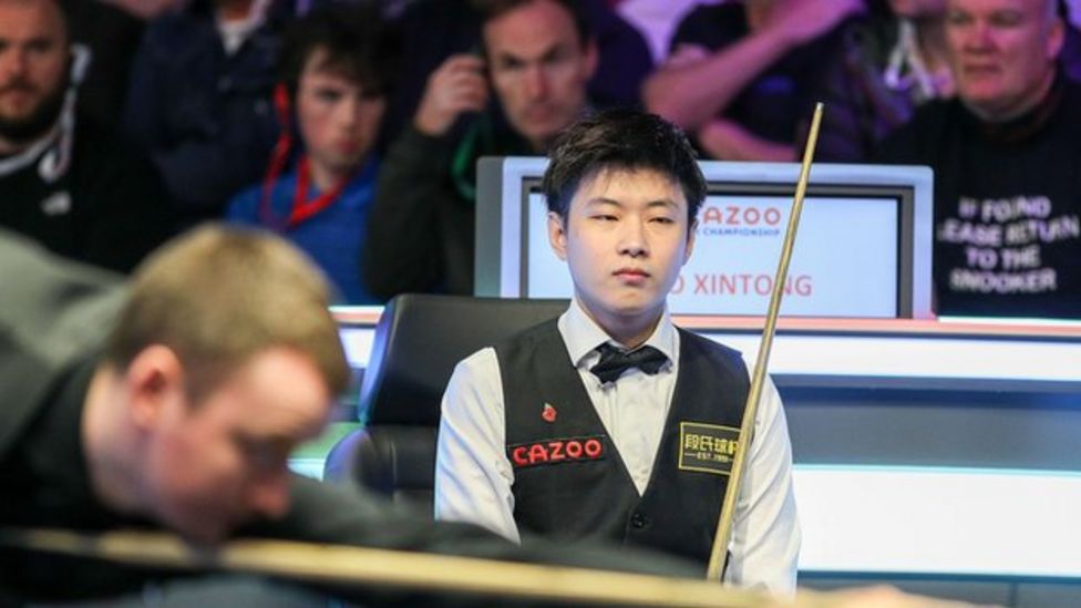 UK Snooker Championship 2022: Jimmy White and champion Zhao Xintong ...
