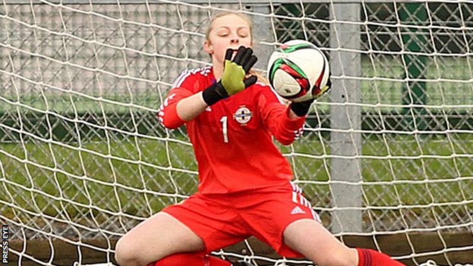 Lauren Perry: Northern Ireland and Linfield Ladies keeper faces long ...
