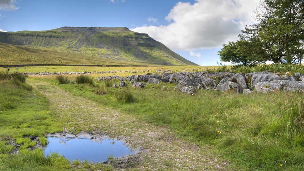 Ingleborough: Cafe planned half-way up Yorkshire Dales peak - BBC News