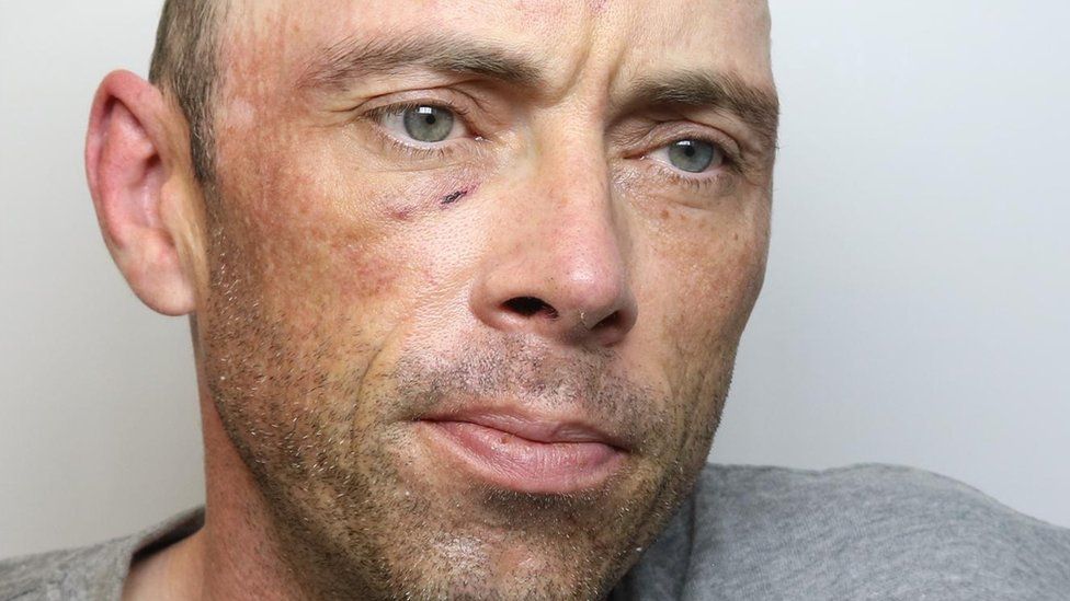 Rapist who held family hostage at knifepoint is jailed - BBC News