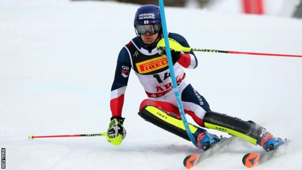 Dave Ryding finishes ninth in World Championships slalom - BBC Sport