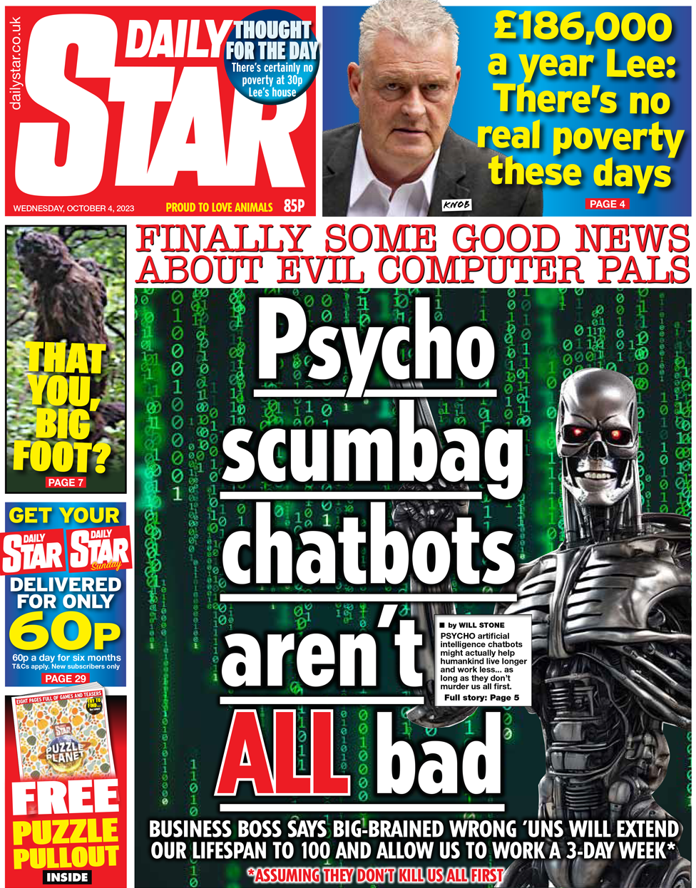 Braverman's migration 'hurricane warning' and 'Beckham Netflix shock ...