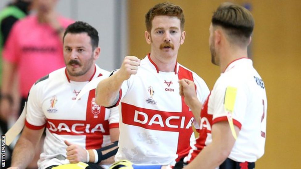 Wheelchair rugby league: Four-try Coyd helps England cruise past Wales ...