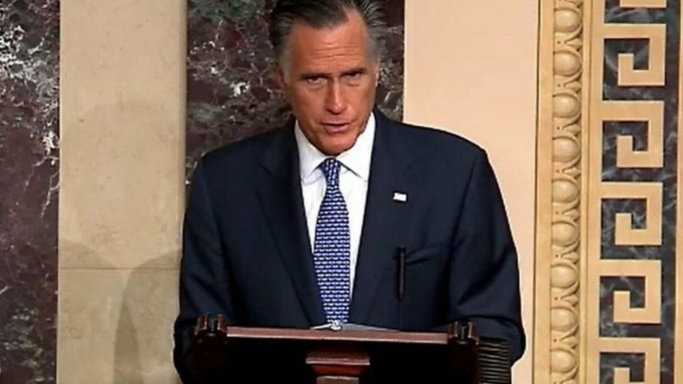 Trump celebrates impeachment acquittal and blasts rivals - BBC News