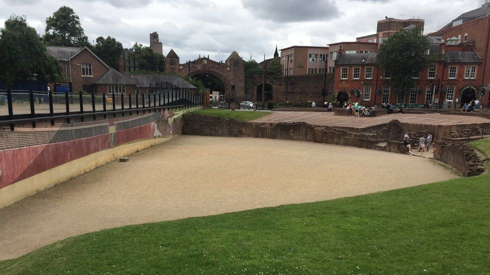 Chester's Roman amphitheatre excavation hopes dashed - BBC News