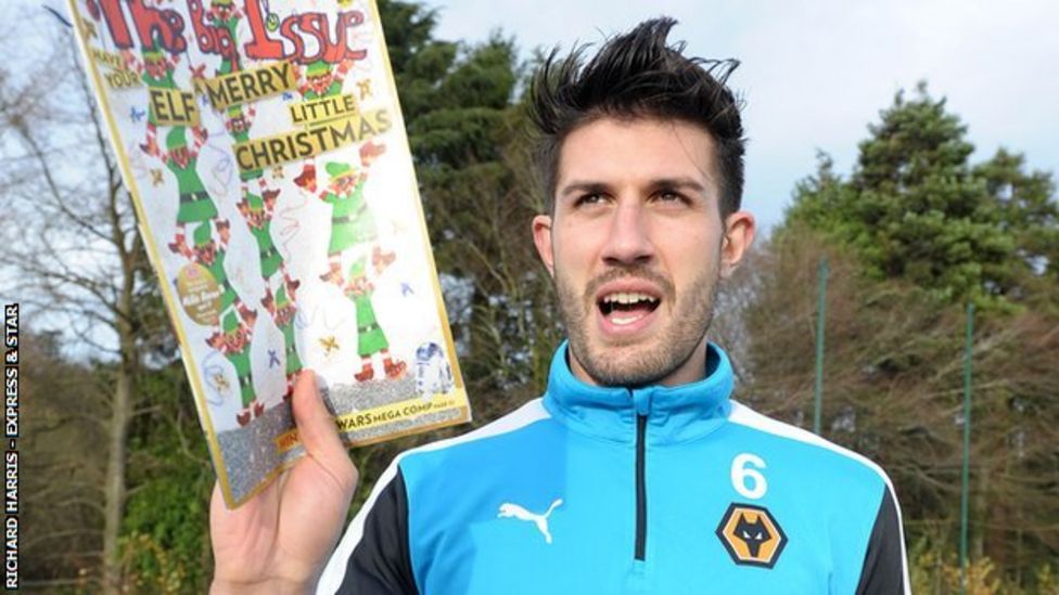 Danny Batth: Wolves skipper helps out in tackling homelessness - BBC Sport