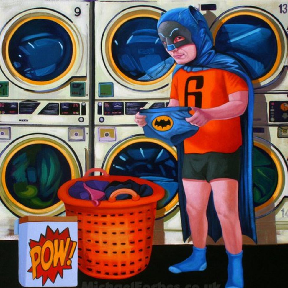 How Batman helped me cope with anxiety - BBC News