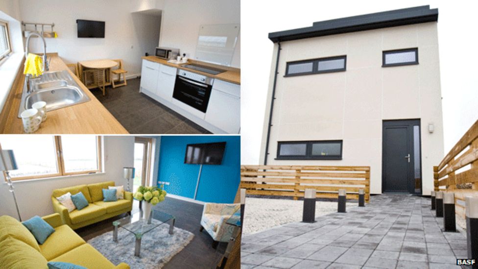 Designers create the 'impossible' zero-carbon house - BBC News