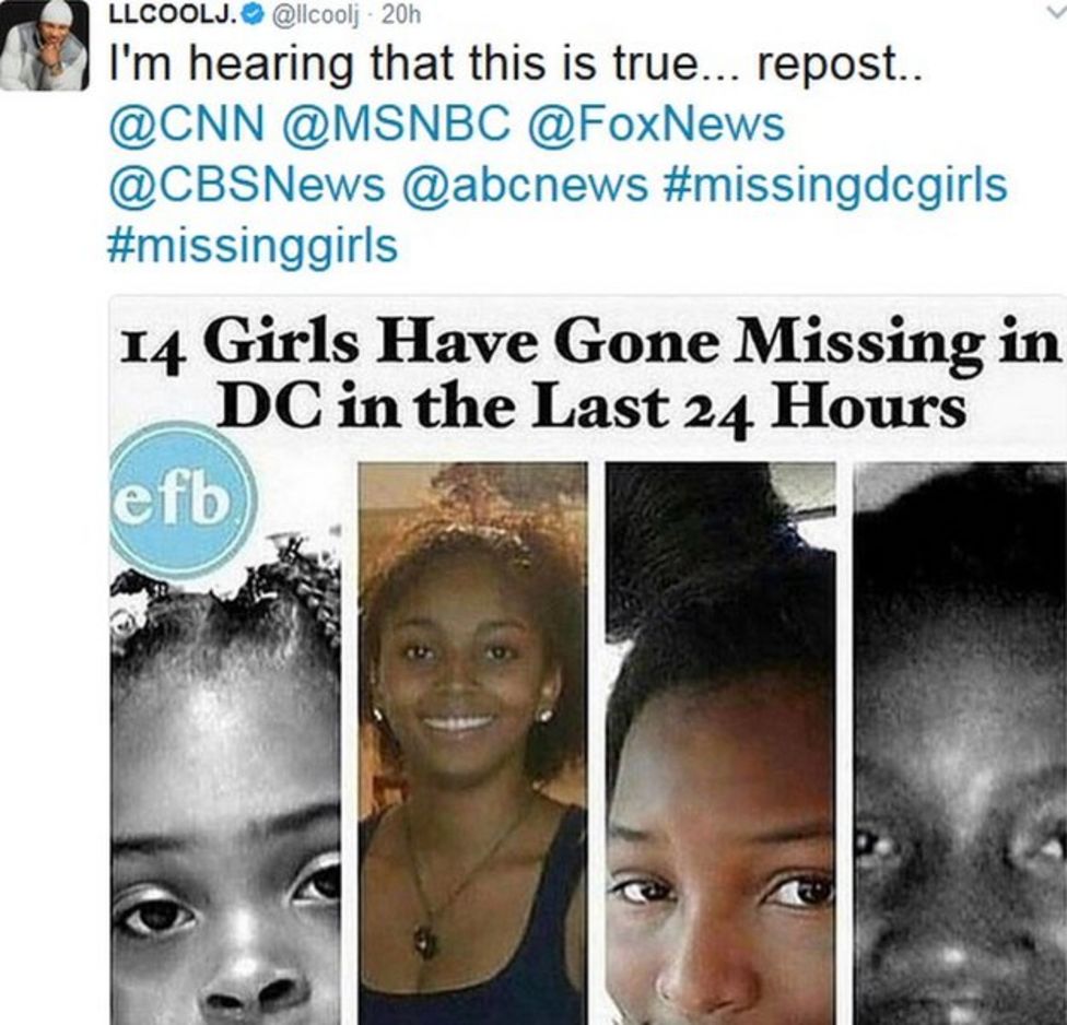 Are Washington girls really going missing? - BBC News
