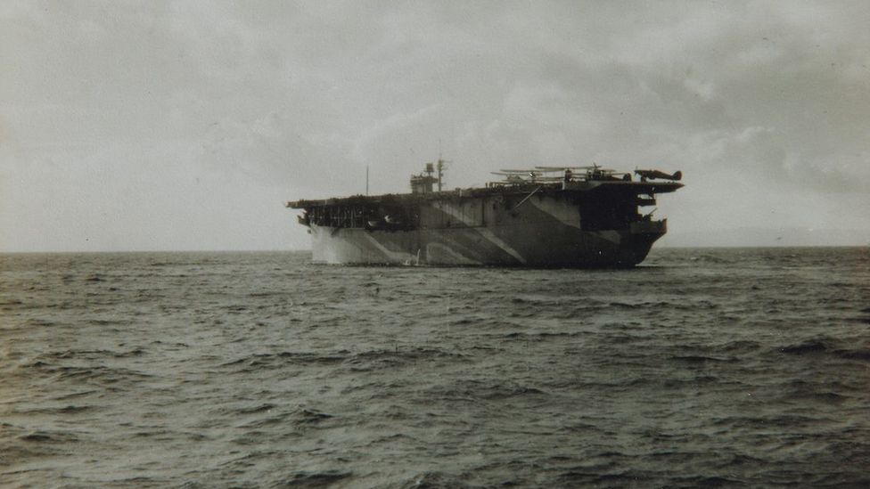 The secrecy behind a wartime disaster at sea - BBC News