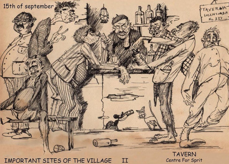 The genius of Indian cartoonist Mario Miranda - BBC News