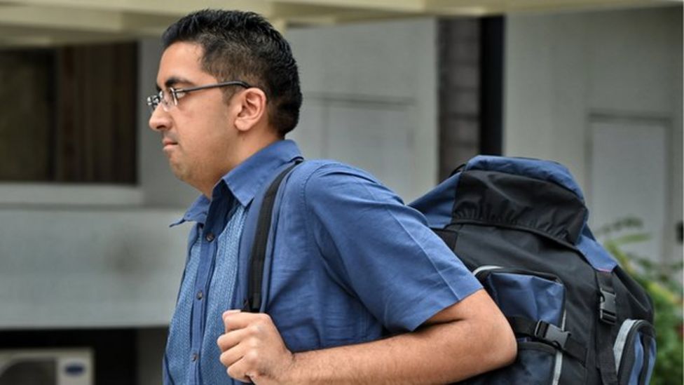 Singapore Grand Prix: British intruder Dhokia jailed - BBC News