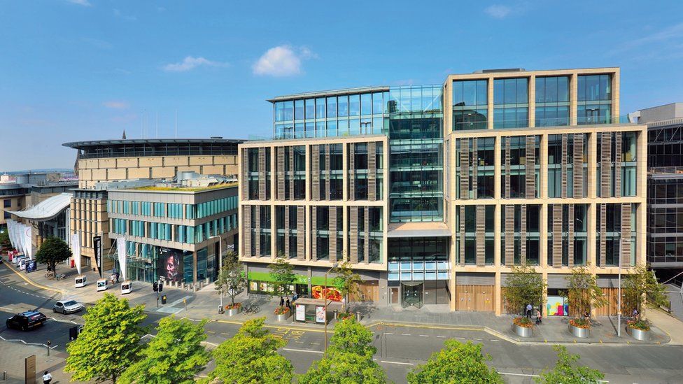 Award-winning Edinburgh development Atria sold for £105m - BBC News