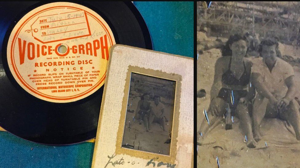 Voice recording booths: Keepsake found in Cardiff shop - BBC News