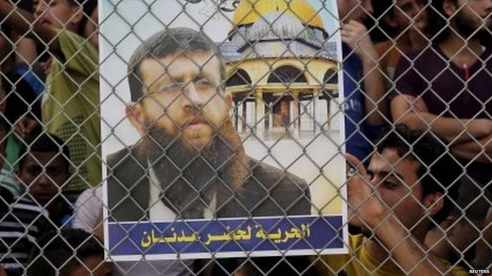 Israel 'to free' Palestinian hunger striker Khader Adnan - BBC News