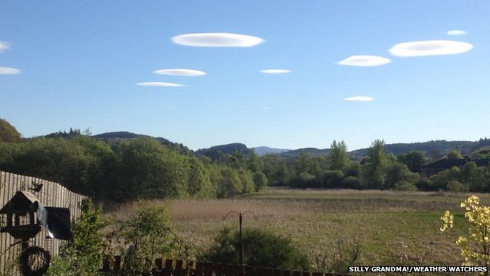 Gallery: UFOs over Scotland - BBC Weather