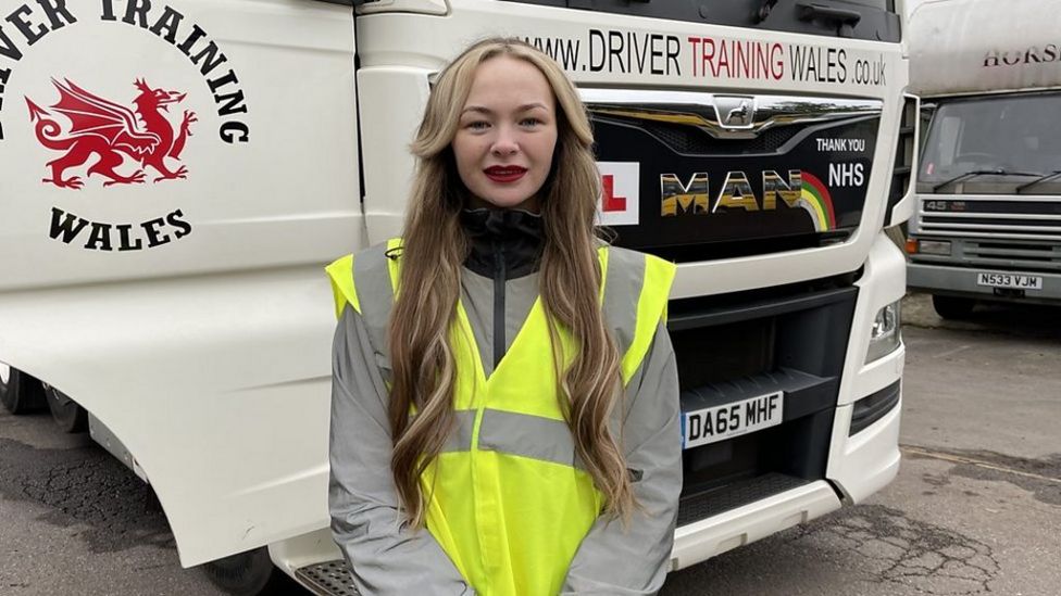 Queen of Trucks: 'I enjoy being in a male-dominated environment' - BBC News