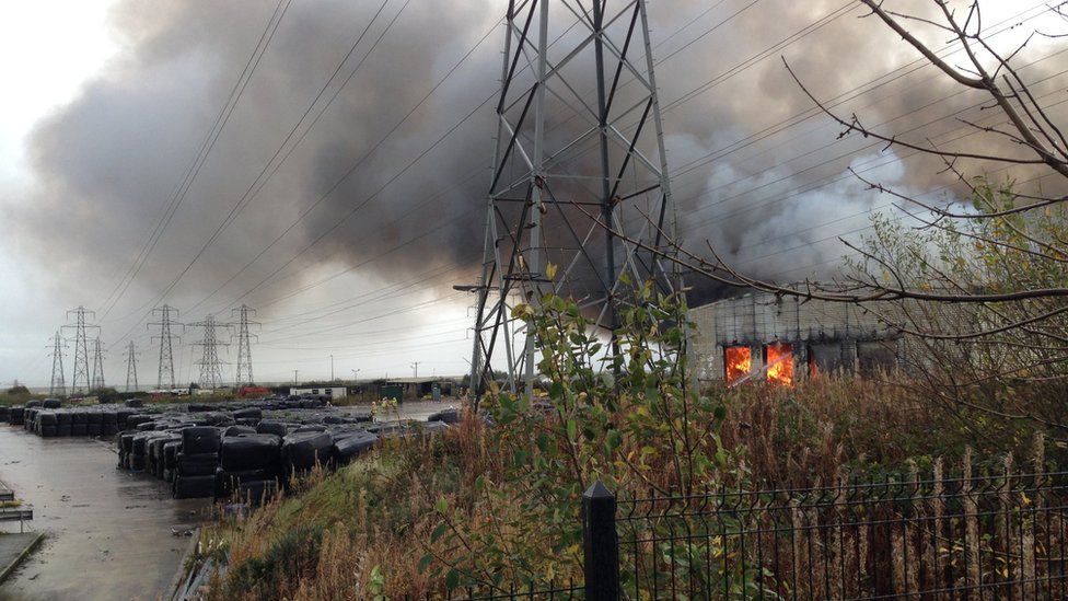 Londonderry: Blaze at River Ridge Recycling site 'to burn for several ...