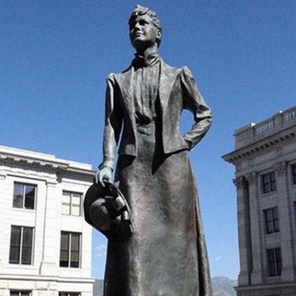 Llandudno statue plan for US senate pioneer Martha Hughes Cannon - BBC News