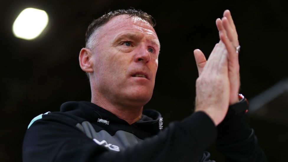 Graham Coughlan issues statement after Newport County exit - BBC Sport