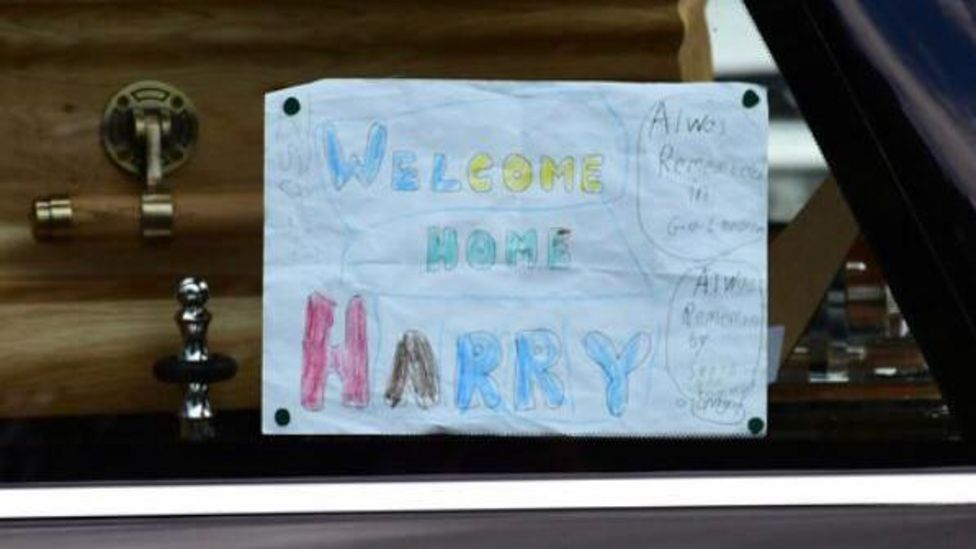 Harry Gleeson: A pardoned man finally laid to rest - BBC News