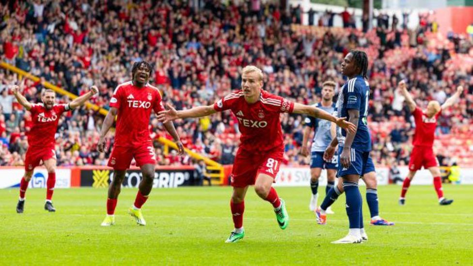 Aberdeen vs Queen's Park: Scottish League Cup - BBC Sport - BBC Sport