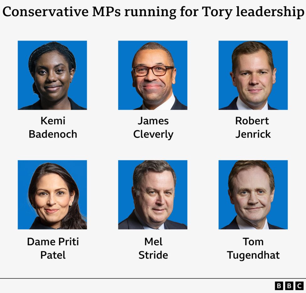 Kemi Badenoch pledges Tory renewal as she enters leadership race - BBC News